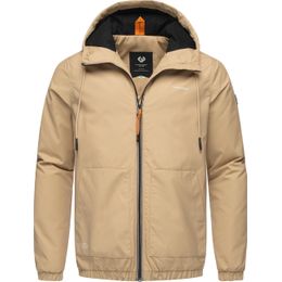 Outdoorjacke Ragwear "Outdoorjacke Windeyer", Herren, Gr. XXL, beige (sand), Obermaterial: 65% Polyester PES. 35% Baumwolle CO. Obermaterial: Futter: 100% Polyester PES. 100% Polyester PES., Jacken Outdoorjacke
