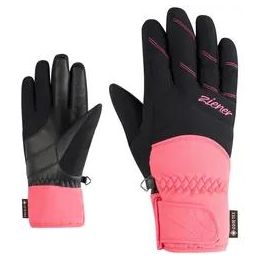 Skihandschuhe Ziener "KATIMA-Z GTX glove lady", Damen, Gr. 6, pink lilly, Materialmix, Handschuhe