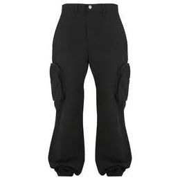 Cargohose Urban Classics "Urban Classics RipstopLoose Fit Cargo Pants", Herren, Gr. 31, Normalgr&ouml;&szlig;en, schwarz, 100% Baumwolle, unifarben, normal, Hosen Cargohose