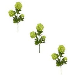Kunstblume Creativ green "Schneeballzweig", gr&uuml;n, H:61cm, Obermaterial: 80% Polyester, 20% Polyethylen, Kunstpflanzen