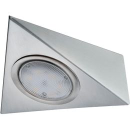 Paulmann Unterschrankleuchte "M&ouml;bel Aufbauleuchte LED mit N&auml;herungssensor inkl. LED-Modul 3x2,8W", silber (edelstahlfarben), 3, H: 5cm, 1 Stk., Leuchten, 3er-Set inkl. LED-Modul 3x2,8W, Unterschrankleuchte