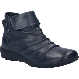 Stiefelette Josef Seibel "Charlotte 14, ocean", Damen, Gr. 38, blau (ocean), Obermaterial: 100% Rindsleder Leather cow., Schuhe Stiefelette