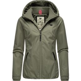Outdoorjacke Ragwear "&Uuml;bergangsjacke Dizzie", Damen, Gr. 3XL, gr&uuml;n (olive024), Obermaterial: 100% Polyester PES. Obermaterial: Futter: 100% Polyester PES. 100% Polyester PES., Jacken Outdoorjacke