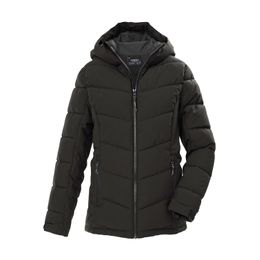 Steppjacke Killtec "KOW 261 WMN QLTD JCKT", Damen, Gr. 38, schwarz, Obermaterial: 100% Polyester;Futter: 100% Polyester;F&uuml;llung: 100% Polyester, Jacken Steppjacke, Gef&uuml;tterte Steppjacke, wasserabweisend, winddicht, Kapuze mit Schirm
