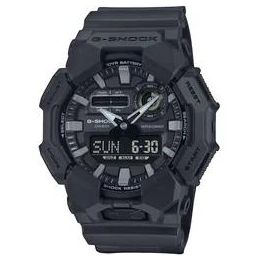 Chronograph Casio G-SHOCK, schwarz (schwarz, schwarz), Armbanduhren, Herren, Chronograph, Quarzuhr, Armbanduhr,Herrenuhr, digital,Resinband, bis 20 bar wasserd.