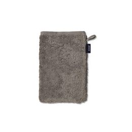 JOOP! Waschhandschuh JOOP "Waschlappen Doubleface 1er Pack" Gr. S, braun (braun, grau), B:16cm, Obermaterial: 100% Baumwolle CO., Handt&uuml;cher, Waschhandschuh