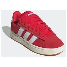 Sneaker Adidas SPORTSWEAR "GRAND COURT ALPHA", Herren, Gr. 43, wei&szlig; (pure ruby, cloud wei&szlig;, pure ruby), Leder, Synthetik, Schuhe Sneaker, Design inspiriert vom Adidas Campus 00