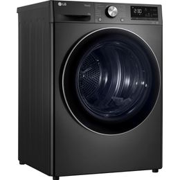 LG W&auml;rmepumpentrockner "RT80V9B", Energieeffizienz: C, schwarz, B:60cm H:85cm T:69cm, Trockner, W&auml;rmepumpentrockner, Topseller