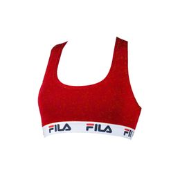 Bustier Fila "Bustier 1er Pack", Damen, Gr. M, N-Gr, rot, Obermaterial: 95% Baumwolle CO. 5% Elasthan EL., BHs Bustier