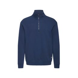 Troyer Blend "Longsweatshirt BHMBriso", Herren, Gr. 3XL, blau (marineblaus), Obermaterial: 60% Baumwolle CO. 40% Polyester PES., Pullover Troyer