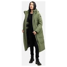 Wintermantel Navahoo "Schneew&auml;chter 14", Damen, Gr. XL (42), helloliv, Obermaterial: 100% Polyester. Innenfutter: 100% Polyester. Wattierung: 100% Polyester. &Auml;rmelfutter: 100% Polyester, gerade wadenlang, eng normaler Saum, M&auml;ntel Wintermantel, warmer Winter Kurzmantel