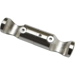 Sch&ouml;ner Wohnen Kollektion Deckentr&auml;ger Adapter "f&uuml;r &Oslash; 20 mm", silber (edelstahl, optik), SCH&Ouml;NER WOHNEN-KOLLEKTION, Sichtschutzbefestigungen, Deckentr&auml;ger Adapter, Serie Einzelprogramm Leon &Oslash; 20 mm
