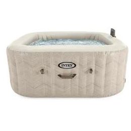 Whirlpool Intex "&raquo;PureSpa Chevron Deluxe&laquo;", braun, B:196cm H:71cm L:196cm, Whirlpools, braun, in verschiedenen Gr&ouml;&szlig;en, Topseller