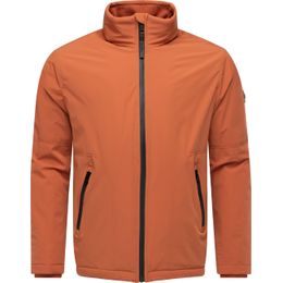 Outdoorjacke Ragwear "Outdoorjacke Colwie Warm YOUMODO", Herren, Gr. XL, orange (ginger), Obermaterial: 90% Nylon NY. 10% Elasthan EL. Obermaterial: Futter: 100% Polyester PES. 100% Polyester PES., Jacken Outdoorjacke