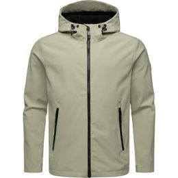 Softshelljacke Ragwear "Softshelljacke Shellwie Warm", Herren, Gr. S, gr&uuml;n (dusty olive), Obermaterial: 92% Polyester PES. 8% Elasthan EL. Obermaterial: Futter: 100% Polyester PES., Jacken Softshelljacke