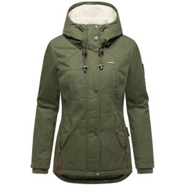 Winterjacke Marikoo "Winterjacke Bikoo", Damen, Gr. M, gr&uuml;n (olive leaf), Obermaterial: 100% Baumwolle CO. Obermaterial: Futter: 100% Polyester PES. 100% Polyester PES., Jacken Winterjacke