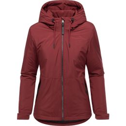 Winterjacke Ragwear "Winterjacke Bevin Warm YOUMODO", Damen, Gr. L, rot (wine rot), Obermaterial: 100% Polyester PES. Obermaterial: Futter: 100% Polyester PES. 100% Polyester PES., Jacken Winterjacke