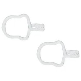 W&auml;scheklammern Ruco "Clip", wei&szlig;, B:2cm H:0,5cm L:4cm, Kunststoff, Halteklammern, Handtuch-Aufh&auml;nger, Kunststoff, 30-teilig