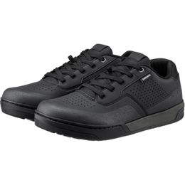 Fahrradschuh Shimano "Offroad- Fahrradschuhe GF600, black", Herren, Gr. 44, schwarz, Obermaterial: 100% Kunstleder synt.leather., Schuhe Fahrradschuh