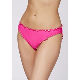 Bikini-Hose Chiemsee, Damen, Gr. 40, pink glo, 80% Polyamid, 20% Elasthan, Badehosen Bikini-Hose
