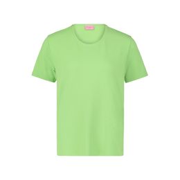 T-Shirt Betty Barclay "Basic Shirt mit Struktur", Damen, Gr. 38, gr&uuml;n (apple), Obermaterial: 95% Baumwolle CO. 5% Elasthan EL., Shirts T-Shirt