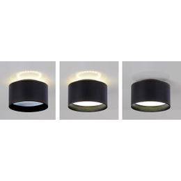 N&auml;ve N&Auml;VE LED Deckenspot "Trios", schwarz, 1, &Oslash; 14cm H: 9cm, 1 Stk., Leuchten, 1 Deckenspot, 3 Strahler Einstellungen m&ouml;glich, LED Deckenspot