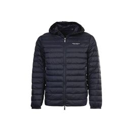 Steppjacke Armani Exchange "Steppjacke Down Jacket", Herren, Gr. XL, blau, Obermaterial: 100% Polyamid PA. Futter: 100% Polyamid PA. 90% Entendaune duck down. 10% Entenfeder duckfeather., Jacken Steppjacke