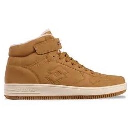 Sneaker Lotto, Herren, Gr. 40, beige (wheat, sanftes wei&szlig;), Synthetik, Schuhe Sneaker, - mit w&auml;rmendem Innenfutter
