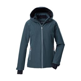 Skijacke Killtec "KSW 33 WMN SKI JCKT", Damen, Gr. 38, hellpetrol, Obermaterial: 100% Polyester;Futter: 100% Polyester;F&uuml;llung: 100% Polyester, Jacken Skijacke, Damen Skijacke: wasserdicht, atmungsaktiv, viele Taschen
