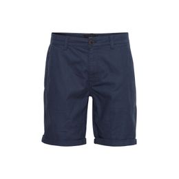 Chinoshorts Blend "Chinoshorts BHShorts", Herren, Gr. S, N-Gr, blau (marineblaus), Obermaterial: 55% Leinen LI. 45% Baumwolle CO., Hosen Chinoshorts