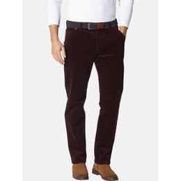 Cordhose Babista "Cordhose BABESTINI", Herren, Gr. 52, N-Gr, rot (dunkelrot), Obermaterial: 97% Baumwolle CO. 3% Elasthan EL., Hosen Cordhose