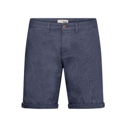 !Solid Shorts SOLID "Shorts SDLoras", Herren, Gr. XXL, N-Gr, blau (insignia b), Obermaterial: 55% Leinen LI. 45% Baumwolle CO., Hosen Shorts