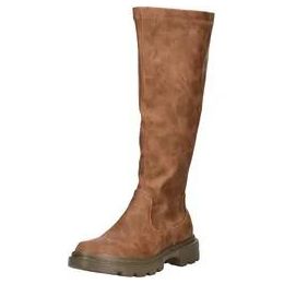 Stiefel Andrea Conti "Andrea Conti Stiefel Lederimitat", Damen, Gr. 39, brandy, Lederimitat, Schuhe Stiefel