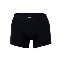 Boxershorts HOM "Boxershort Comfort Boxer Briefs Modal Clean Cut 1er Pack", Herren, Gr. S, schwarz, Obermaterial: 86% Modal CMD. 14% Elasthan EL., Unterhosen Boxershorts