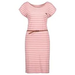 alife and kickin Sommerkleid ALIFE & KICKIN "Damen ElliAK Z Sommerkleid, Kleid", Damen, Gr. XL, Normalgr&ouml;&szlig;en, pink (candy), 65% Baumwolle, 35% Polyester, Kleider Sommerkleid