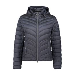 Outdoorjacke Betty Barclay "Outdoorjacke mit abnehmbarer Kapuze", Damen, Gr. 48, blau (dunkelblau), Obermaterial: 100% Polyamid PA., Jacken Outdoorjacke