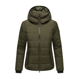 Steppjacke Marikoo "Marikoo Radaa Damen Stepp Jacke N025", Damen, Gr. L, gr&uuml;n (olive), Obermaterial: 100% Polyester PES., Jacken Steppjacke