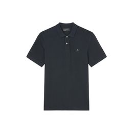 Marc O'Polo Poloshirt MARC O'POLO "Poloshirt Small-Logo 1er Pack", Herren, Gr. XXL, blau, Obermaterial: 100% Baumwolle CO., Shirts Poloshirt
