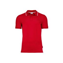 JOOP! Poloshirt JOOP JEANS "Poloshirt 15 JJJ-04Agnello 10019372", Herren, Gr. XL, rot, Obermaterial: 95% Baumwolle CO(Bio). 5% Elasthan EL., Shirts Poloshirt