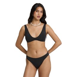 Bikini-Hose Billabong "Sol Searcher Lowrider", Damen, Gr. XXL, US-Gr&ouml;&szlig;en, schwarz, Obermaterial:82% Microfaser, 18% Elasthan;, Badehosen Bikini-Hose