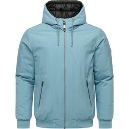 Winterjacke Ragwear "Winterjacke Stuartt YOUMODO", Damen, Gr. 3XL, blau (stone blau), Obermaterial: 100% Polyester PES. Obermaterial: Futter: 100% Polyester PES. 100% Polyester PES., Jacken Winterjacke