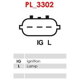 AS-PL Generator A6085 12V 70A f&uuml;r TOYOTA DAIHATSU 27060-97401-000 27060-97402-000 27060-97401