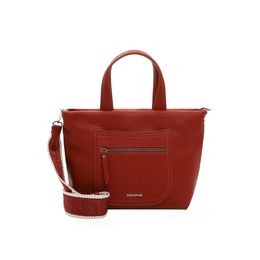 Emily & Noah Shopper EMILY & NOAH "Shopper E&N Heidi", Damen, Gr. B/H/T: 33cm x 24cm x 11cm 0, rot (rust 624), Polyurethan, Taschen Shopper