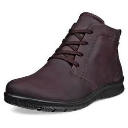 Winterboots Ecco "BABETT BOOT", Damen, Gr. 41, pflaume, Nubukleder, unifarben, Basic, Schuhe Winterboots, Schn&uuml;rboots, Stiefelette mit herausnehmbarer Einlage, GORE-TEX