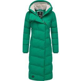 Wintermantel Ragwear "Wintermantel Pavla Long", Damen, Gr. 3XL, gr&uuml;n (emerald gr&uuml;n25), Obermaterial: 100% Polyester PES. Obermaterial: Futter: 100% Polyester PES. 100% Polyester PES., M&auml;ntel Wintermantel