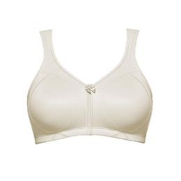 Entlastungs-BH SuSa "Entlastungs BH Topsy Plus", Damen, Gr. 85, Cup F, beige (champagnermicro), Obermaterial: 78% Polyamid PA. 22% Elasthan EL., BHs Entlastungs-BH