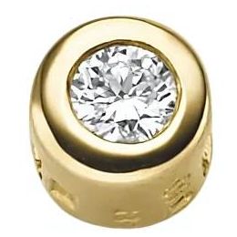 Adelia&acute;s Kettenanh&auml;nger ADELIA ́S "Damen 585 Gold Anh&auml;nger mit Diamant Brillant &Oslash; 4,9 mm", gold, Schmuckanh&auml;nger, Damen, 0,1 VVS = sehr sehr kleine Einschl&uuml;sse, Diamanten Gelbgold 585 Gold, Diamanten, Gelbgold 585, Gold, Kettenanh&auml;nger, mit Diamant / Brillant f&uuml;r Damen