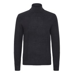 Rollkragenpullover Casual Friday "Rollkragenpullover CFHEINE roll neck", Herren, Gr. M, blau (schwarz navy), Obermaterial: 65% Polyacryl PAN. 27% Nylon NY. 5% Wolle mw. 3% Polyester PES., Pullover Rollkragenpullover