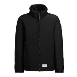 Outdoorjacke Khujo "Outdoorjacke Huey", Damen, Gr. XXL, schwarz, Obermaterial: 83% Polyester PES. 17% Elasthan EL. Obermaterial: Futter: 100% Nylon NY. 100% Polyester PES., Jacken Outdoorjacke