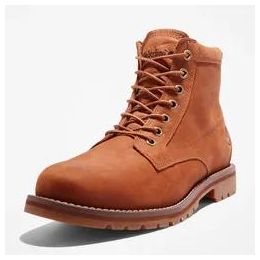 Schn&uuml;rboots Timberland "REDWOOD FALLS MID LACE UP WATERPROOF BOOT", Herren, Gr. 45, saddle, Leder, Schuhe Schn&uuml;rboots, Winterstiefel, Schn&uuml;rstiefel, Winterschuhe, wasserdicht